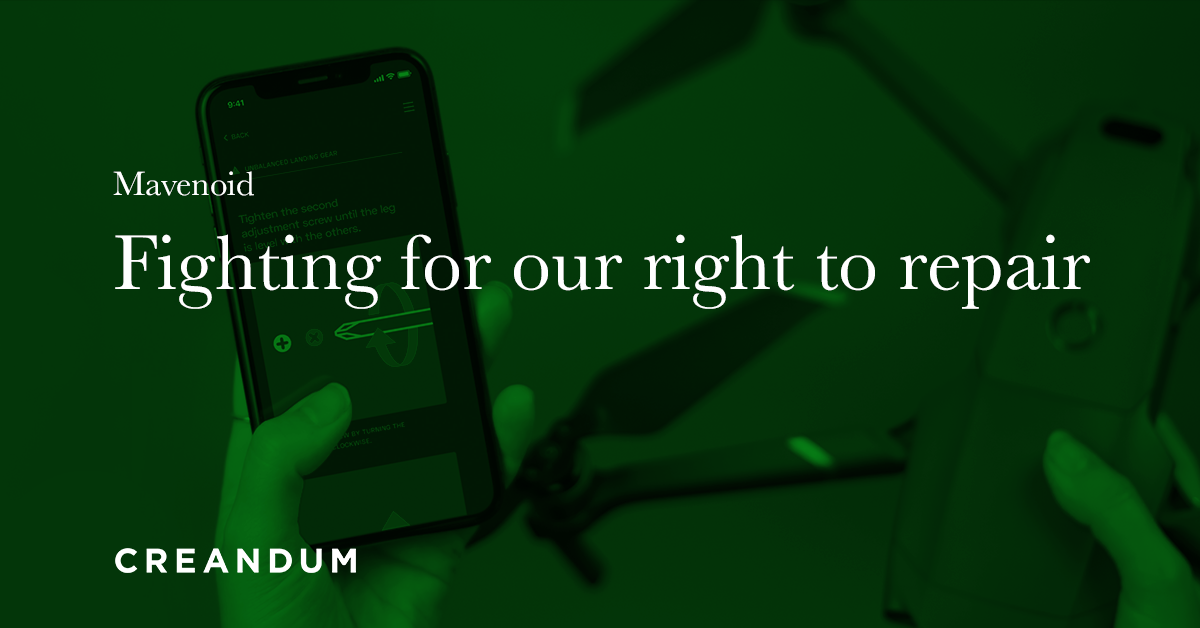 Mavenoid: Fighting for our Right to Repair | by Staffan Helgesson ...
