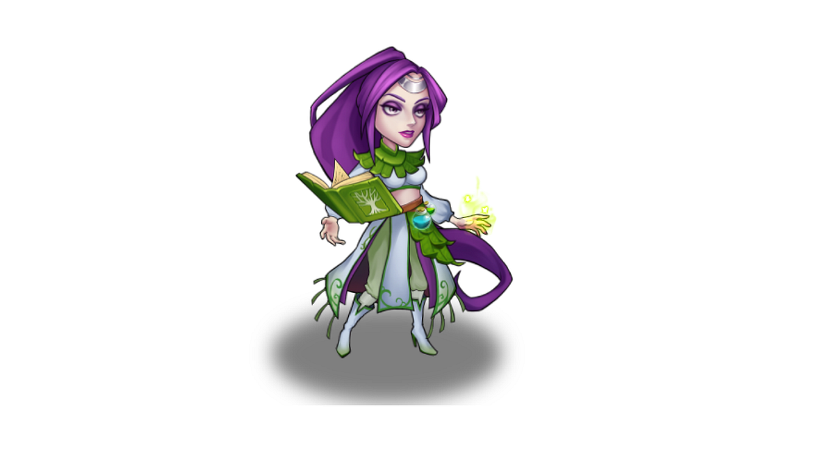 Estel ( Elf — Forest ) Overview of heroes for the game Metarrior | by ...