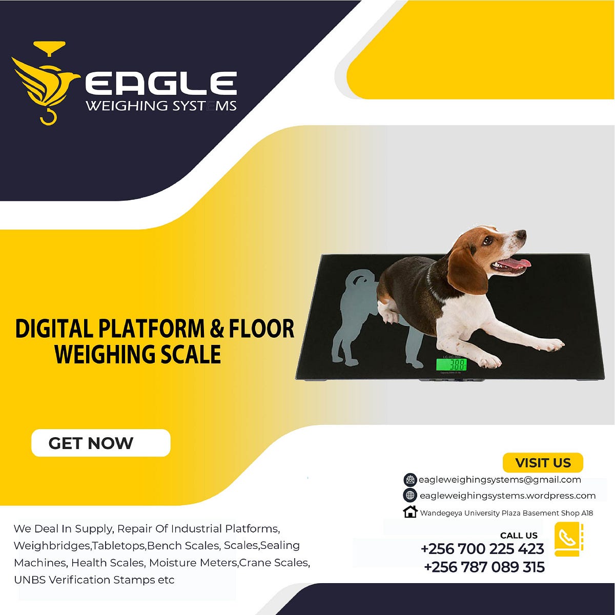 Weighing 3000kg platform floor scale+256 (0) 787089315 - Clm - Medium