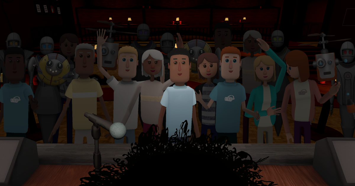 Reggie Watts performs to the largest crowd in VR ever | by AltspaceVR ...