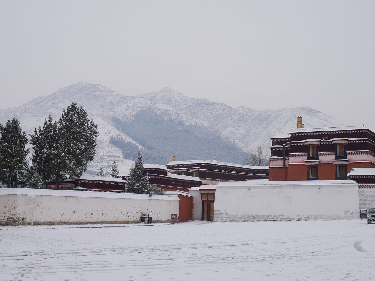 From the vault: Gansu, China. A day of snow in the Gansu hills | by ...