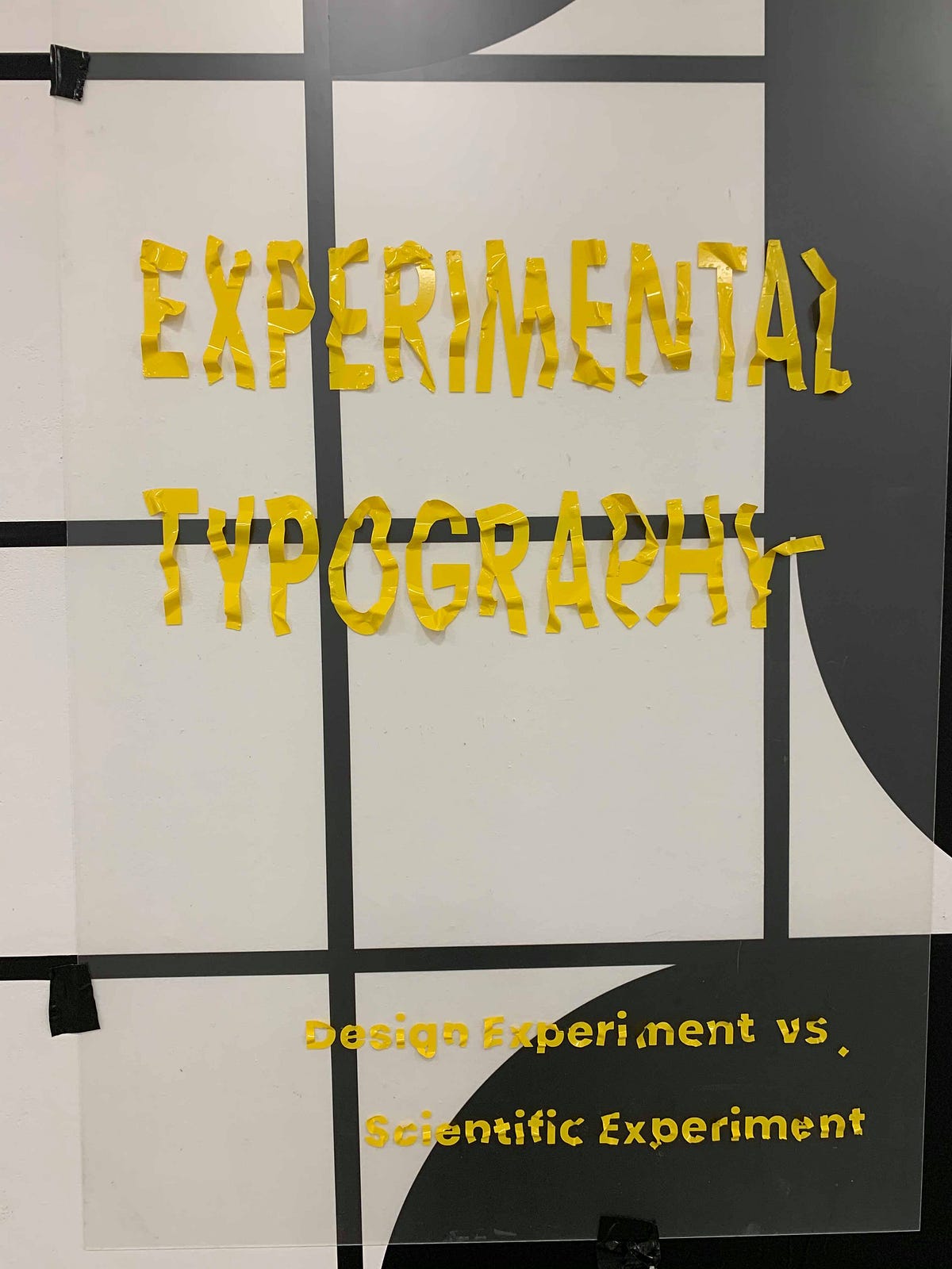 Experimental Typography, Whatever that Means: Conceptual Type | by ...