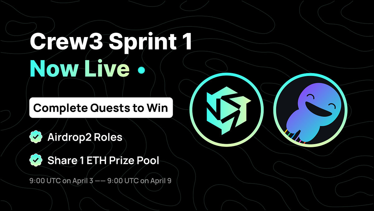 Join NFEX Crew3 Sprint 1 to win airdrop 2 role and share 1 ETH Giveaway ...