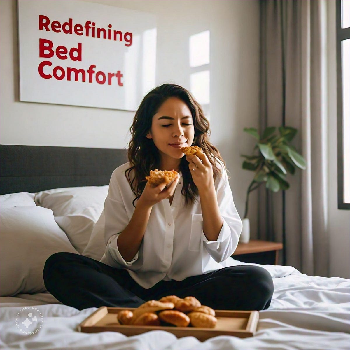 Redefining Bed Comfort: The Expandable Table That Frees Your Movement ...
