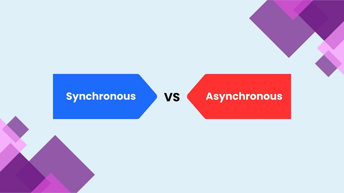 Asynchronous JavaScript : Non-Blocking Codes | by Suneth Madhuwantha ...