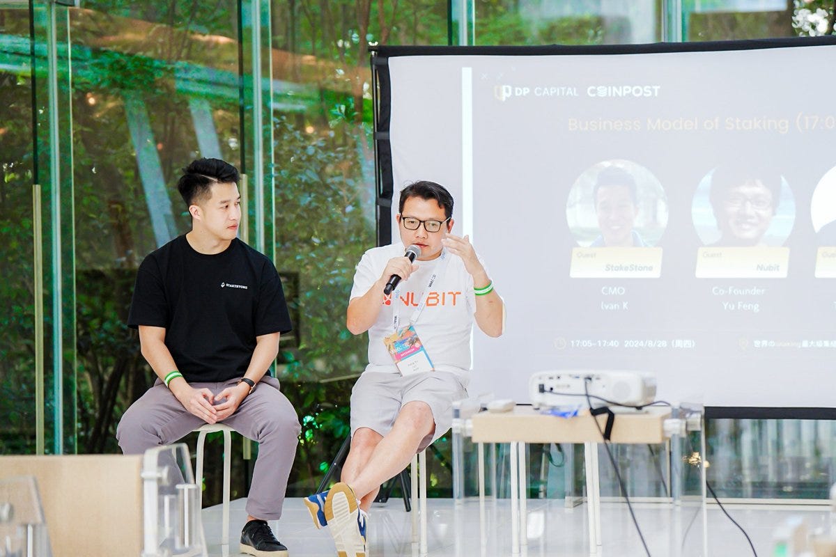 Yu Feng Rocks the Stage at Staking 2024 Tokyo: Nubit’s Vision for the ...