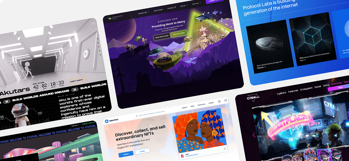 Part II: The 10 Best Web3 Design Inspiration Sites | by Chip Dong Lim ...