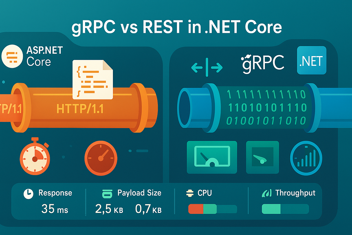 gRPC vs REST in .NET Core: Which Scales Better Under Load? | by Bhagya Rana | Medium