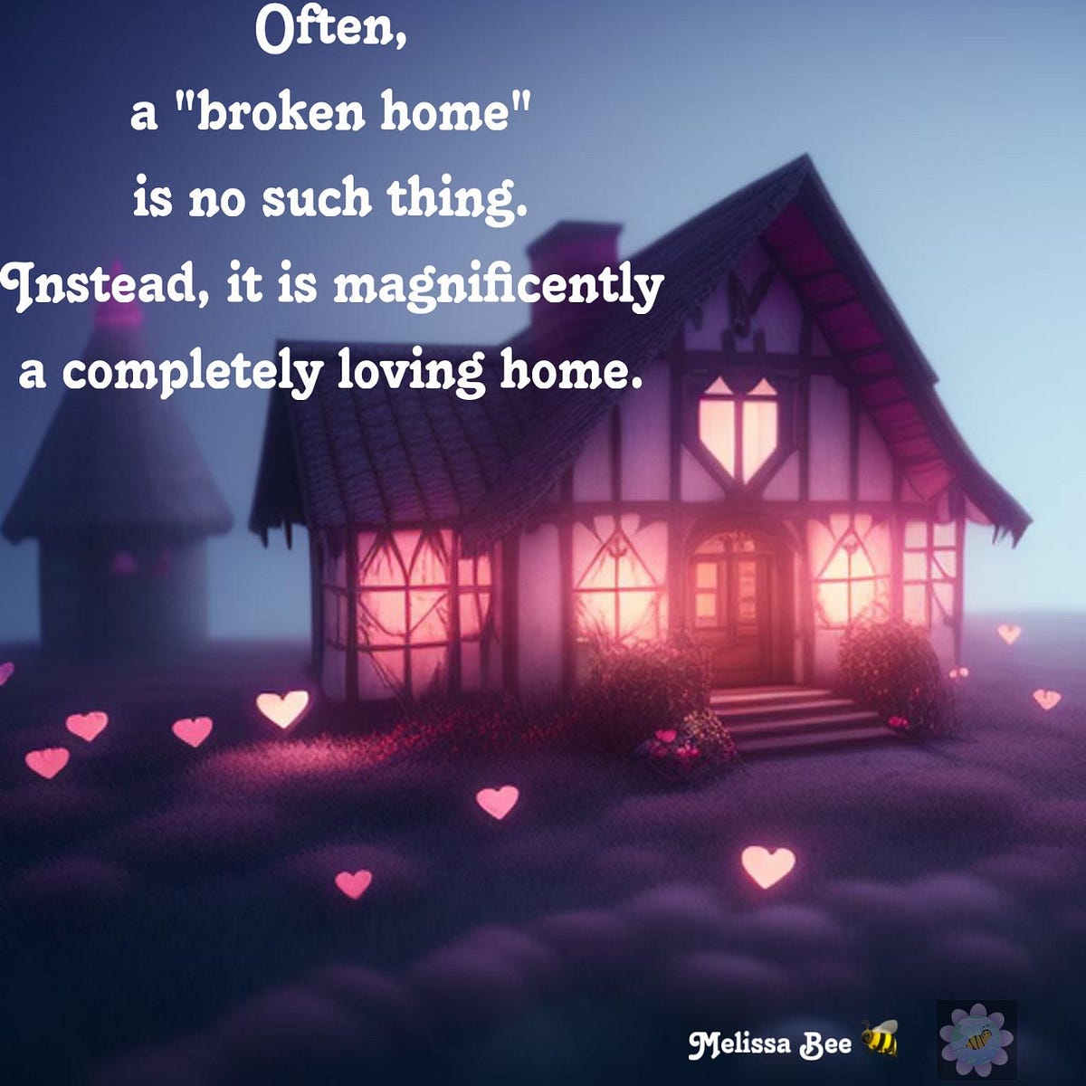 “Broken Home”. There is pain Scarring shame A… | by Melissa Bee ...