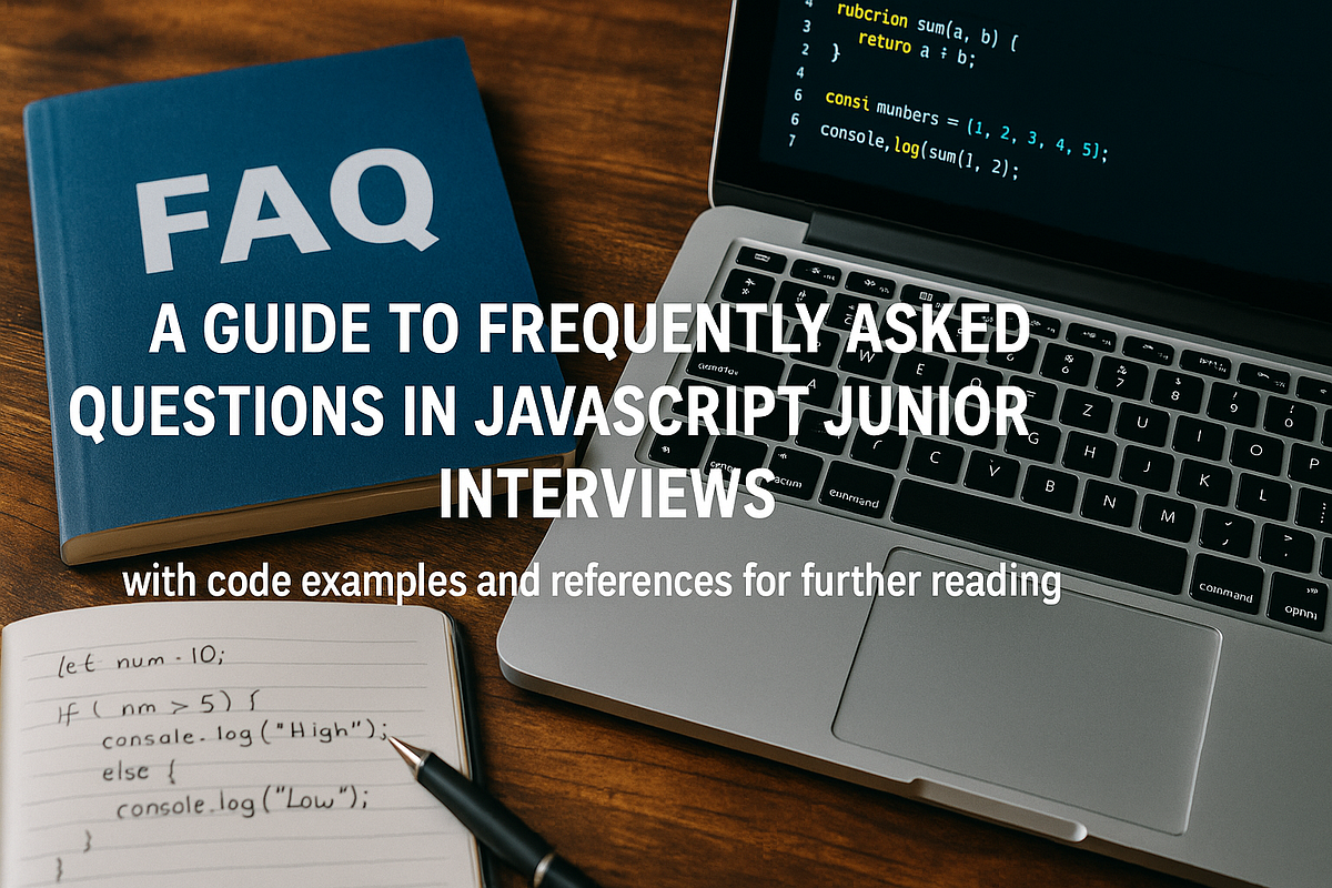 JavaScript Junior Interview Questions Explained | by Gerardo Perrucci | Jun, 2025 | Medium