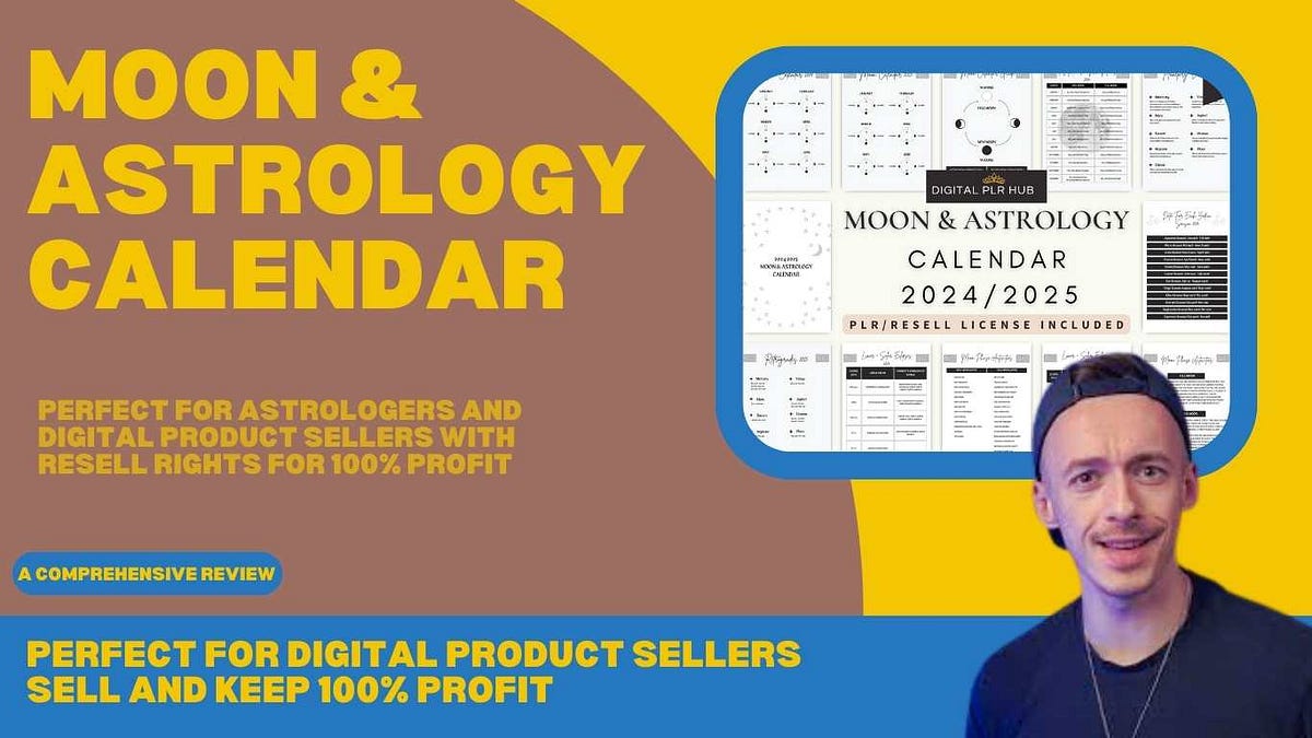 Moon & Astrology Calendar Review: Perfect for Astrologers and Digital ...