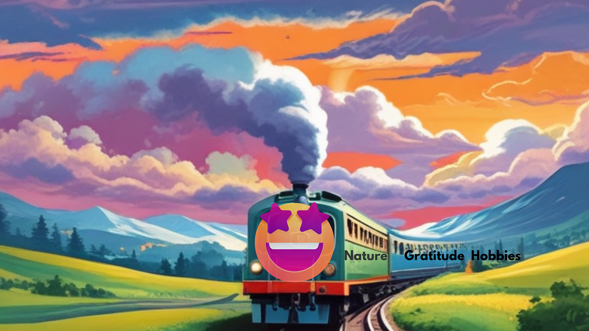 All aboard the train of happiness | by Viidhu Sharma | Medium