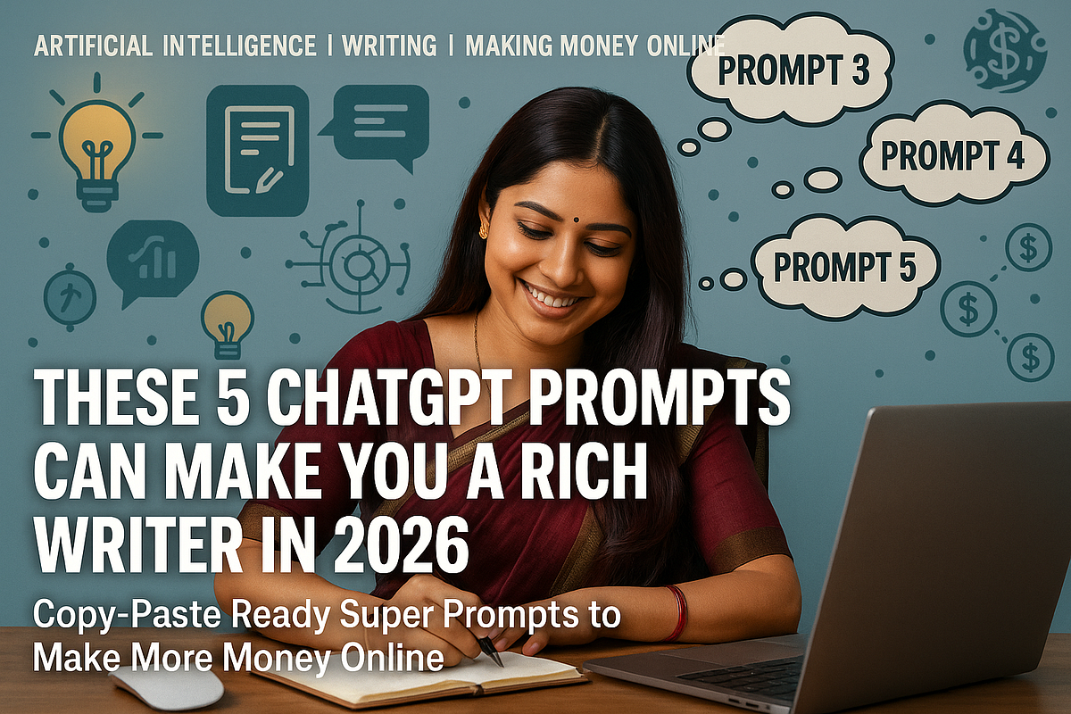 These 5 ChatGPT Prompts Can Make Writers Rich in 2026 | by Tanmoy Das | Write A Catalyst | Nov ...