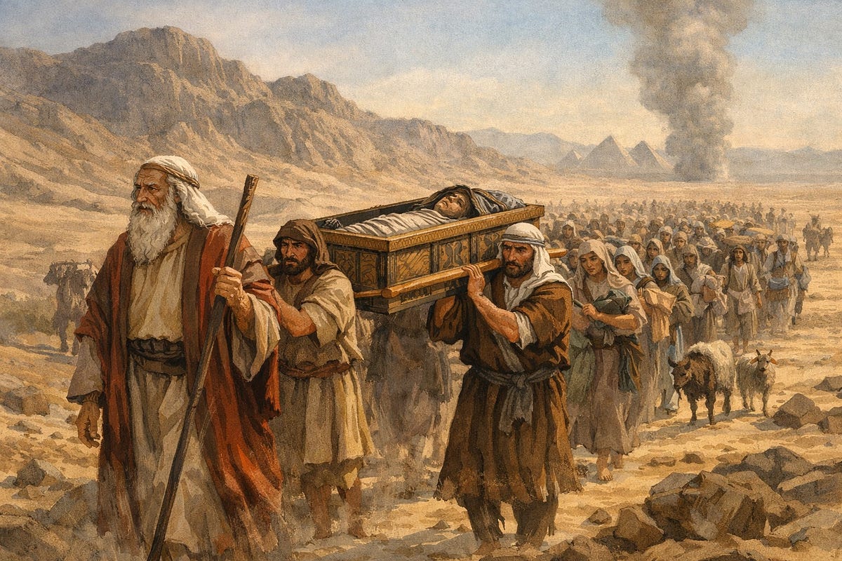 E13–5: Joseph’s Bones Carried Out of Egypt Prove God Keeps His Promises ...