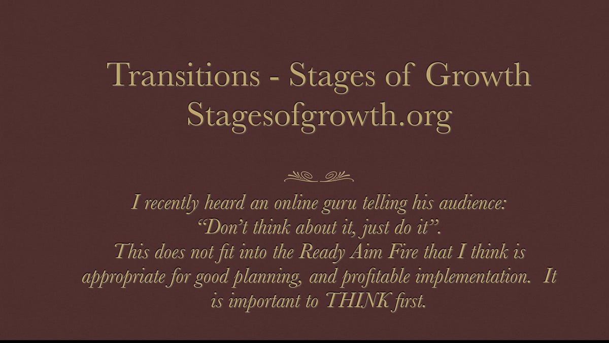 It is important to Think first. | by Charles (Chuck) Hudson | Medium