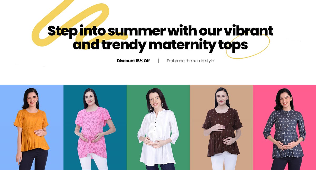Embrace Your Maternity Style: Latest Trends in Pregnancy Tops | by ...