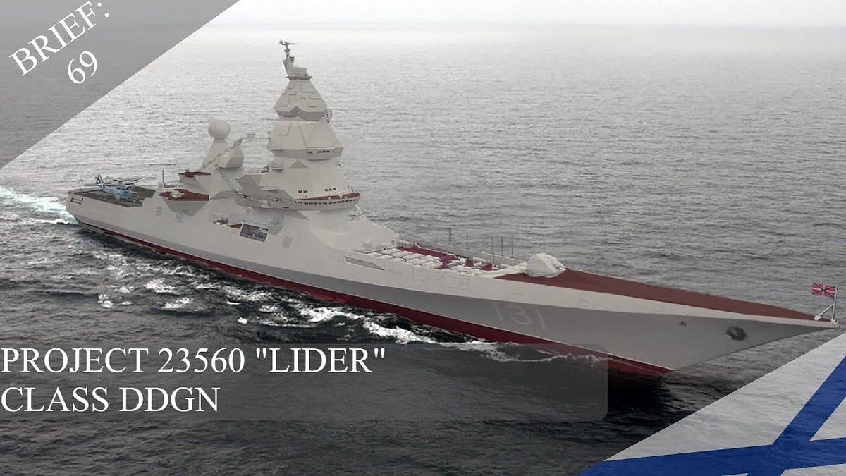 Russia to build lider class destroyer | Medium