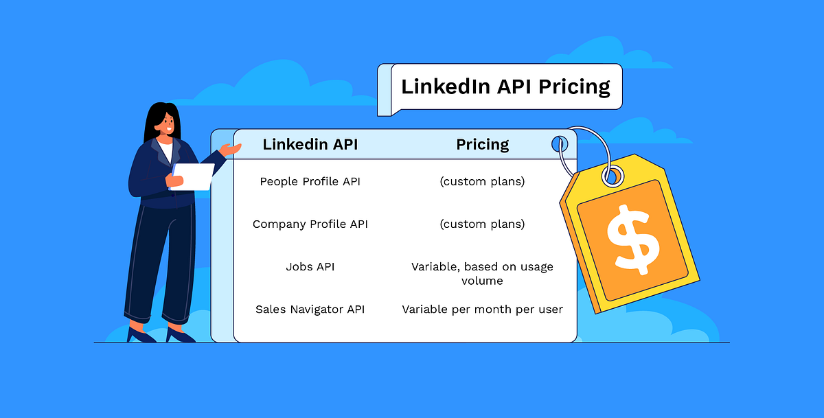 The LinkedIn API Pricing Guide You Need And How To Get Access | by Proxycurl | Medium