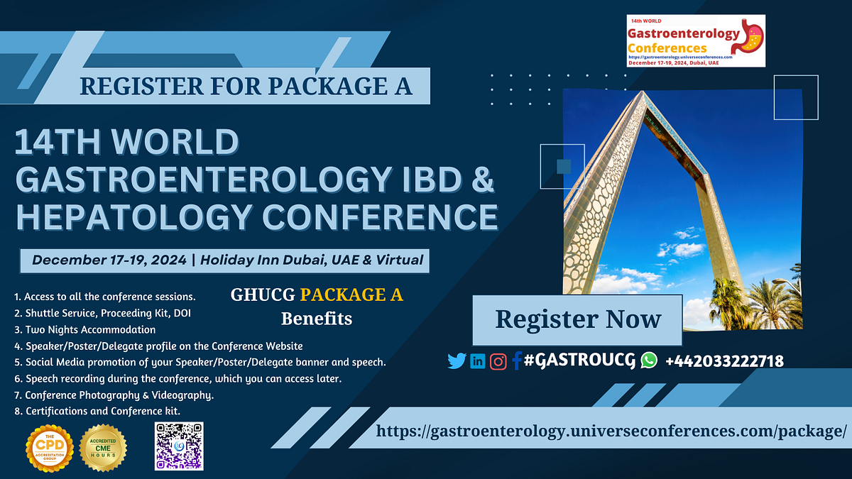14GASTROUCG Conference Package. INTRODUCTION: | by James smith | Medium