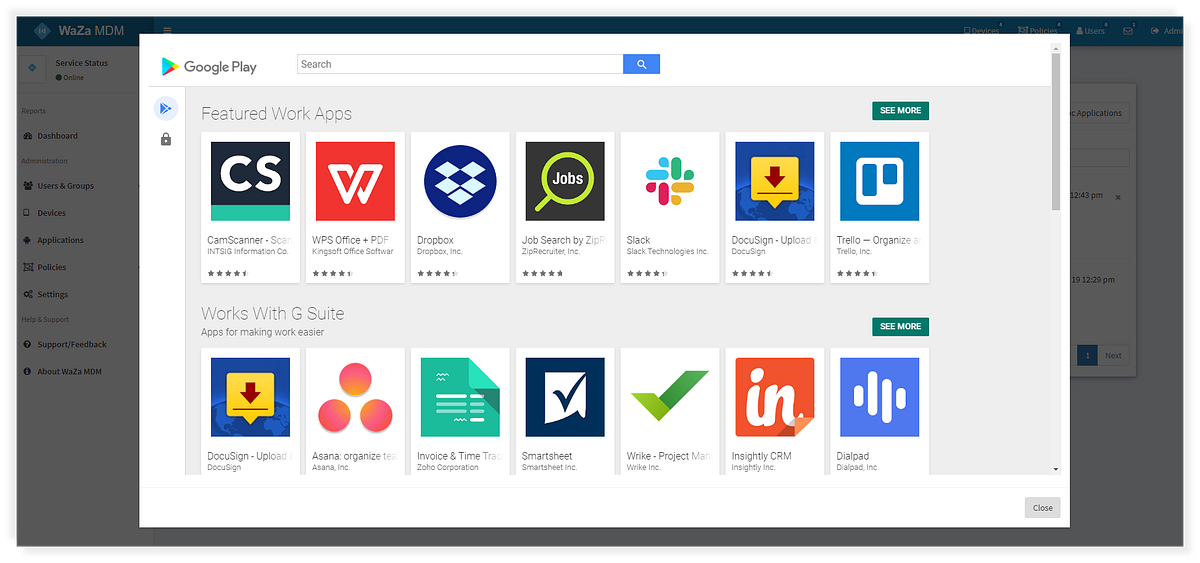 Managed Google Play. Mobile Device Management in Android has… | by WaZa ...