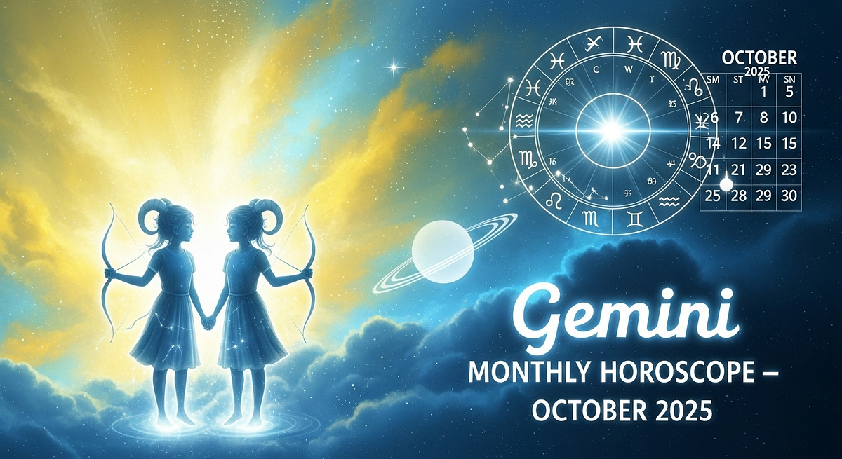Gemini October 2025 Horoscope. October 2025 brings a delightful blend ...
