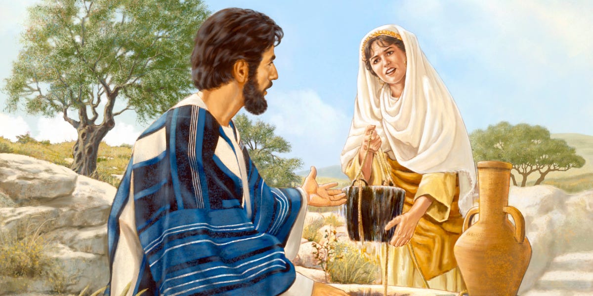Give me a drink (John 4:7–26). Let us imitate Jesus Christ in… | by ...