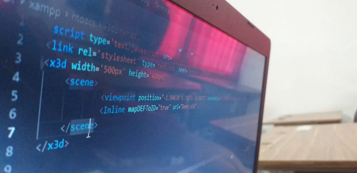 3D Model just on 8 line HTML. Do you want to do 3D Model on Web ? You ...