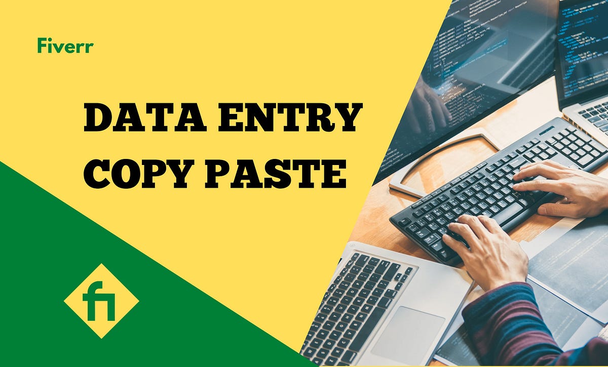 I will be your data entry operator My Services: ………………….. Data Entry ...