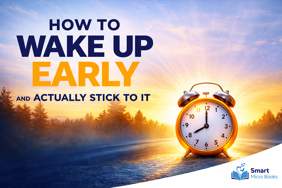 Why You Keep Failing to Wake Up Early (And How to Finally Fix It) | by ...