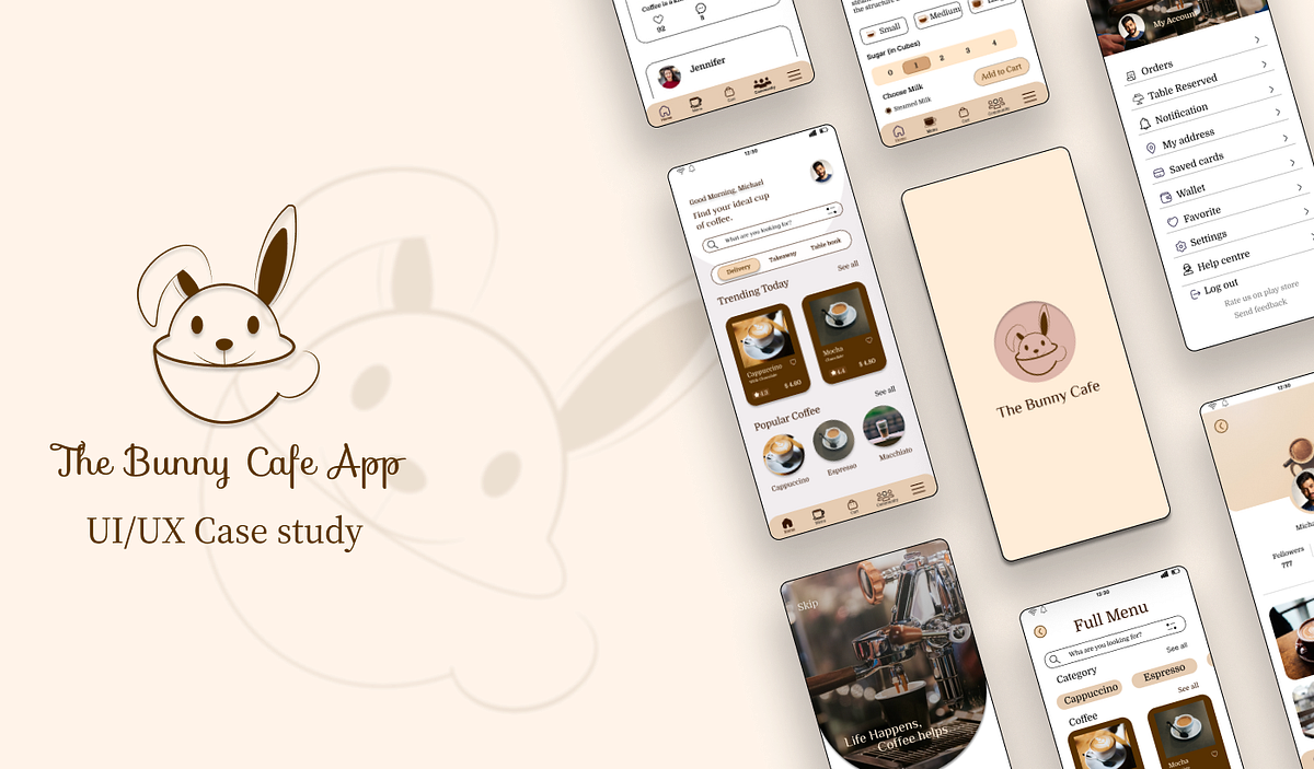 Cafe App — UI/UX Case Study. Note: This case study is a conceptual ...