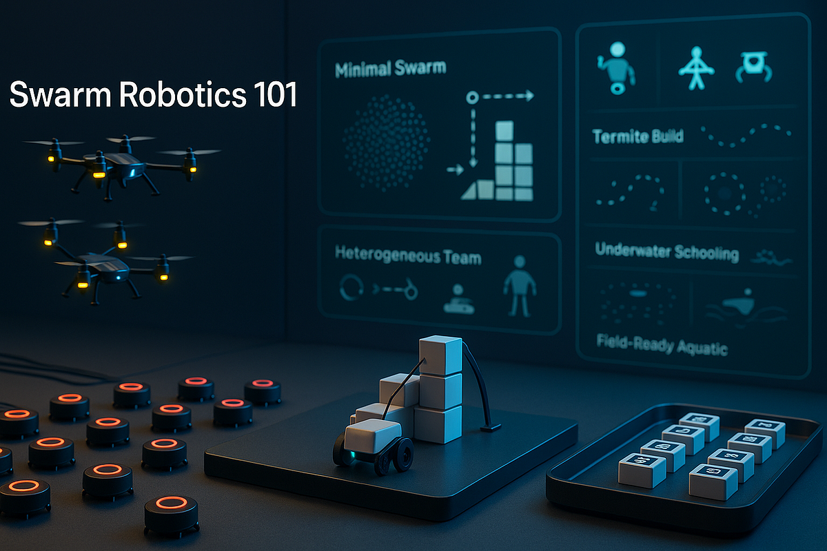 Swarm Robotics 101: When Many Little Bots Become One | by Modexa | Medium