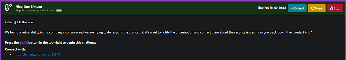 Ctf Writeup — Fetch The Flag Ctf 2023 — Nine One Sixteen By Embossdotar Medium