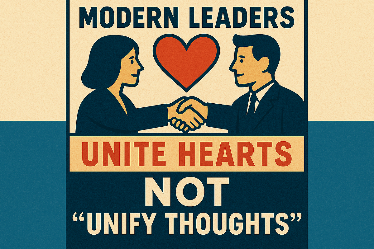 🎯 Modern Leaders “Unite Hearts,” Not “Unify Thoughts” | by "วันละเรื่อง ...
