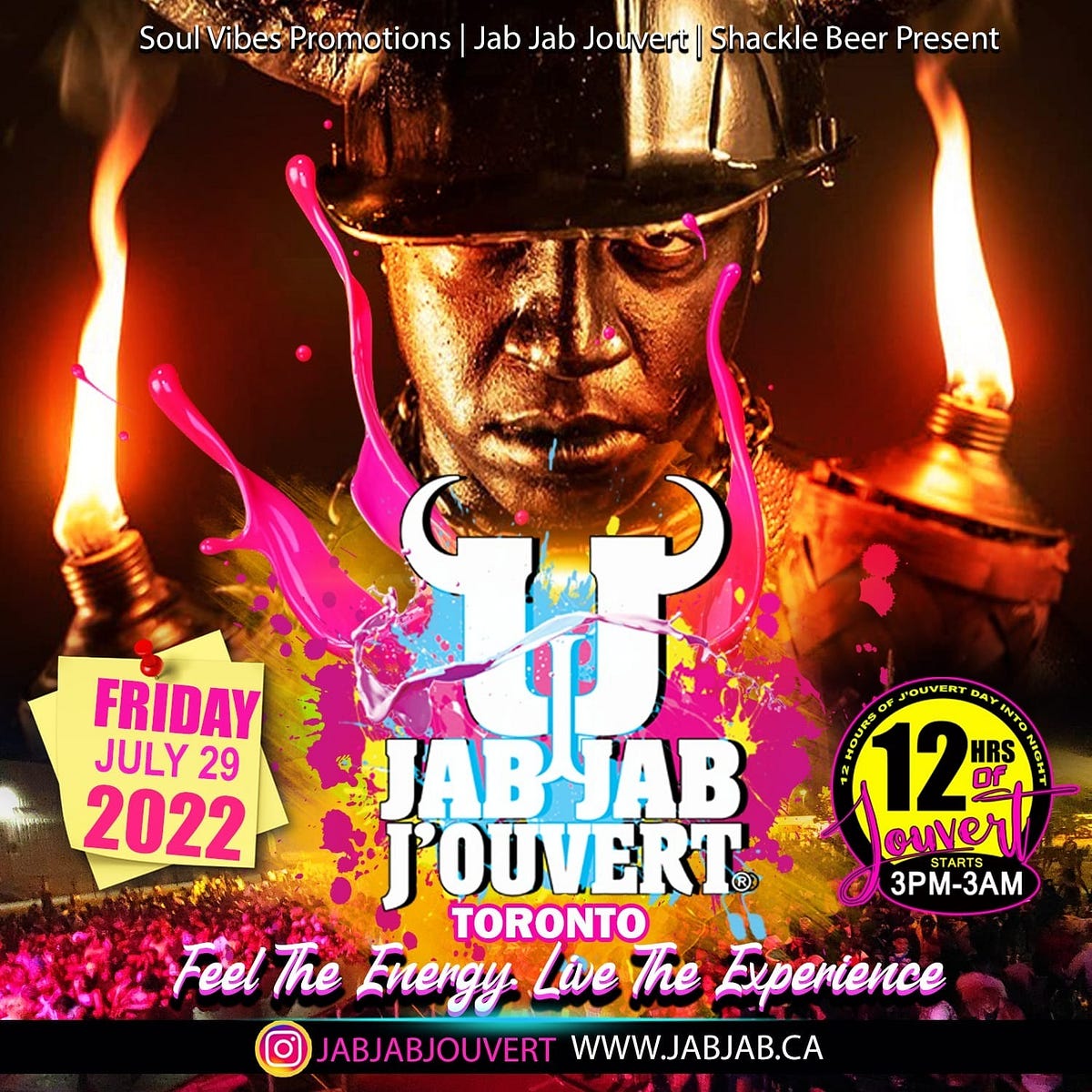 JAB JAB J’OUVERT 2022 — Toronto Caribbean Carnival / Caribana | by TicketGateway | Medium