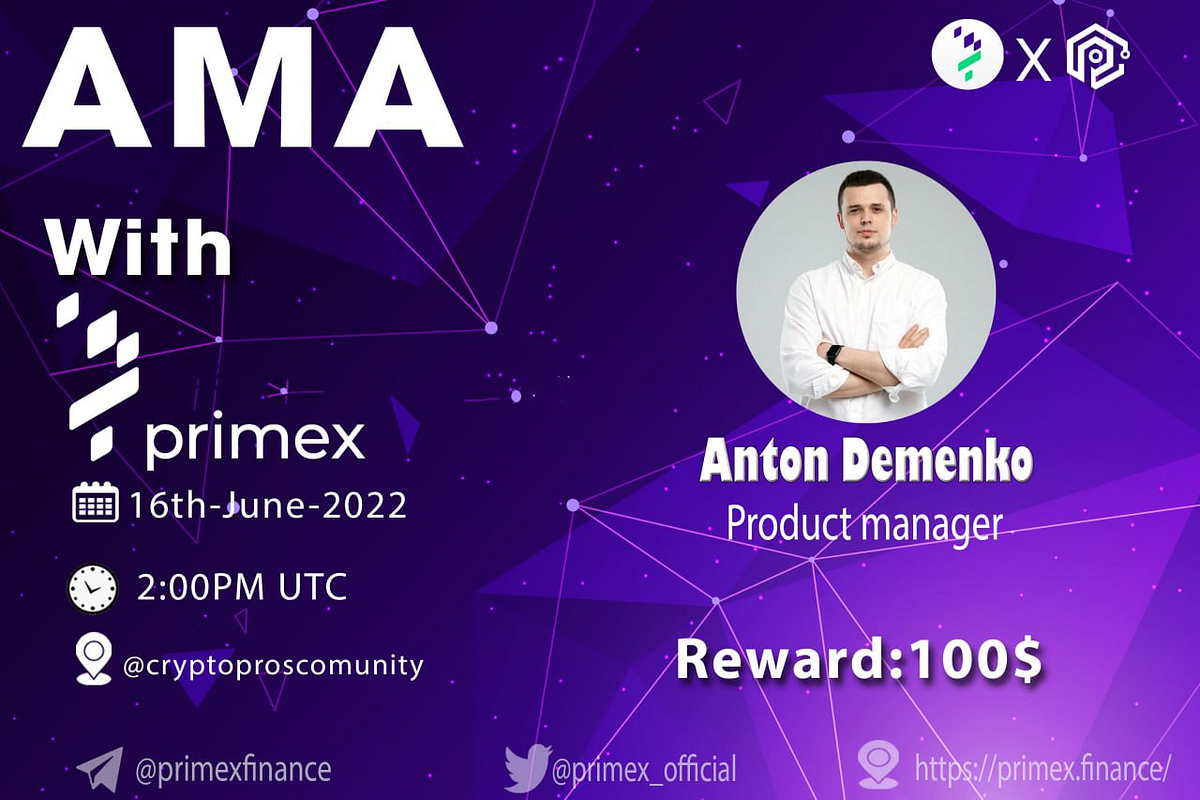 RECAP AMA. CryptoPros Community × Primex Finance | by CryptoProsCM | Medium