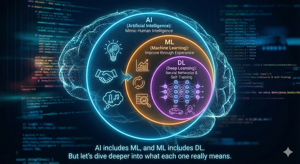 AI, ML, and DL: Finally Understanding What They Actually Mean | by ...