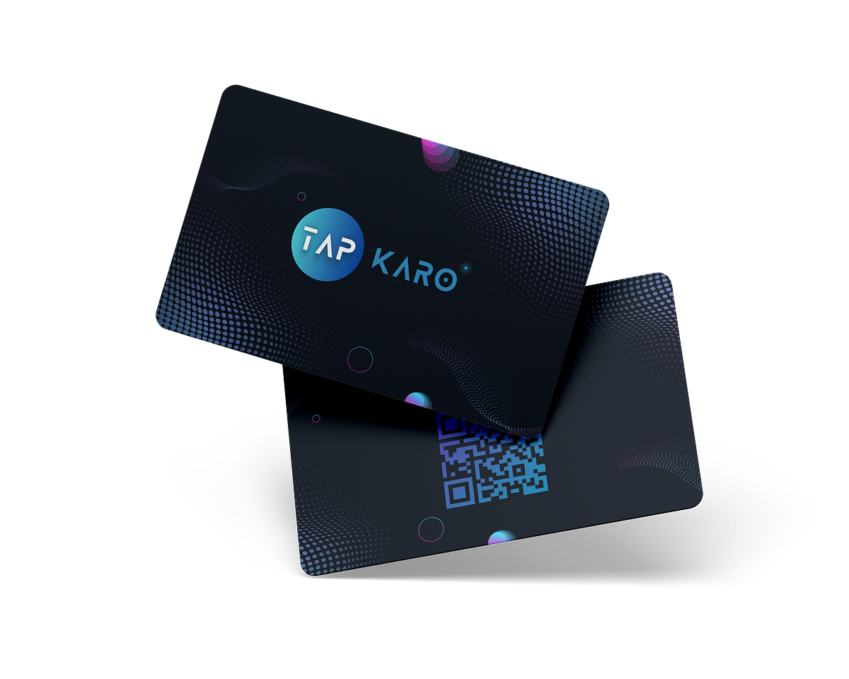 Tap Karo NFC and QR Code Business Cards: An Eco-friendly Revolution in ...