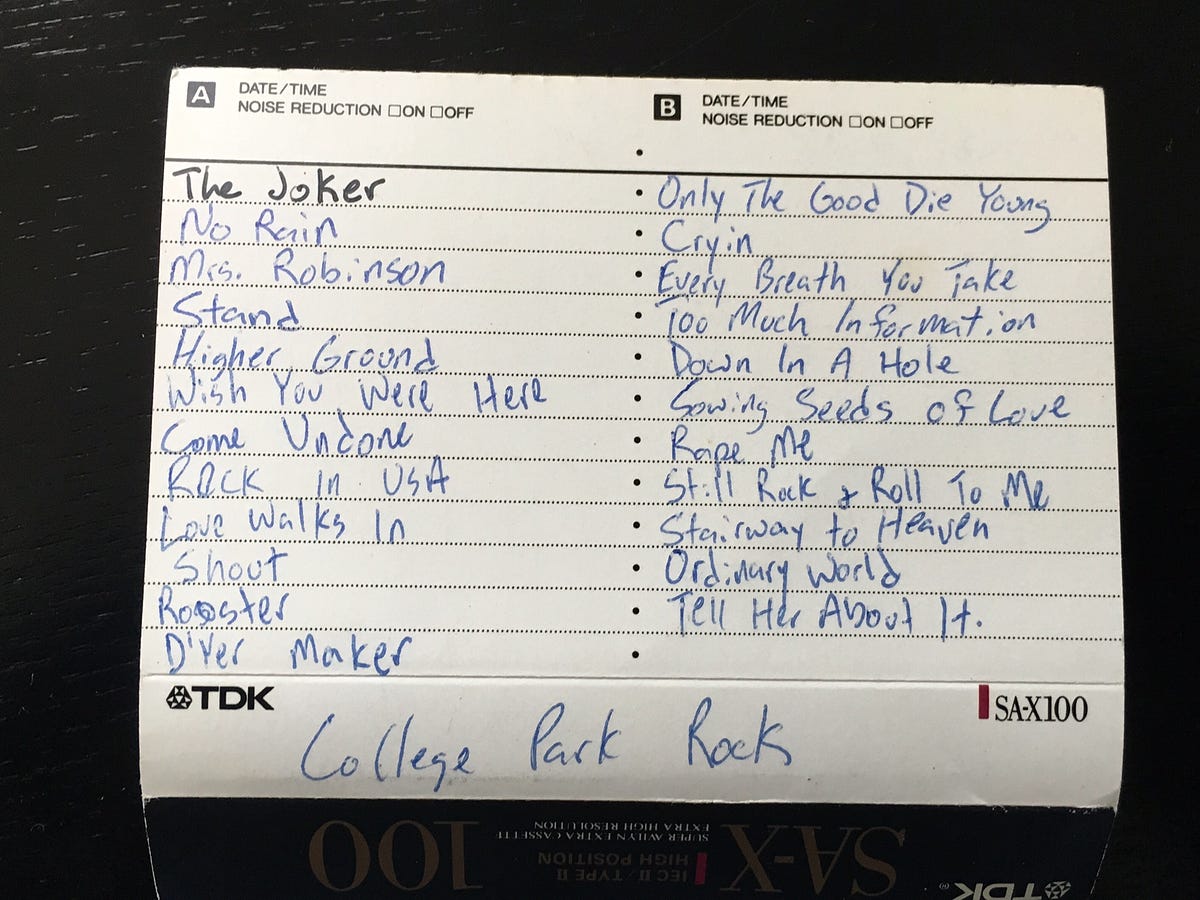 A Review of My First College Mixtape | by Josh Spector | Medium