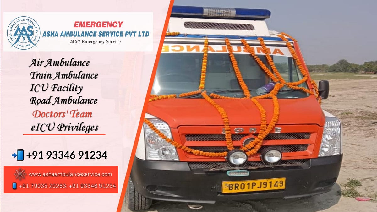 Confirm Best Road Ambulance Service for patients suffering from any ...