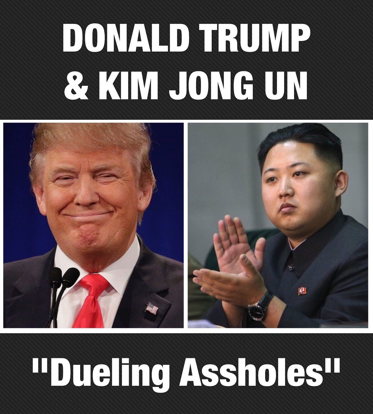 🎼 DUELING ASSHOLES 🎶 Another Meme of the Day by @JJManring | by ️ John ...