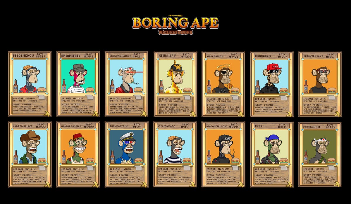 The Boring Ape Chronicles: The Hall of Fame | by Chimpers Chronicles ...