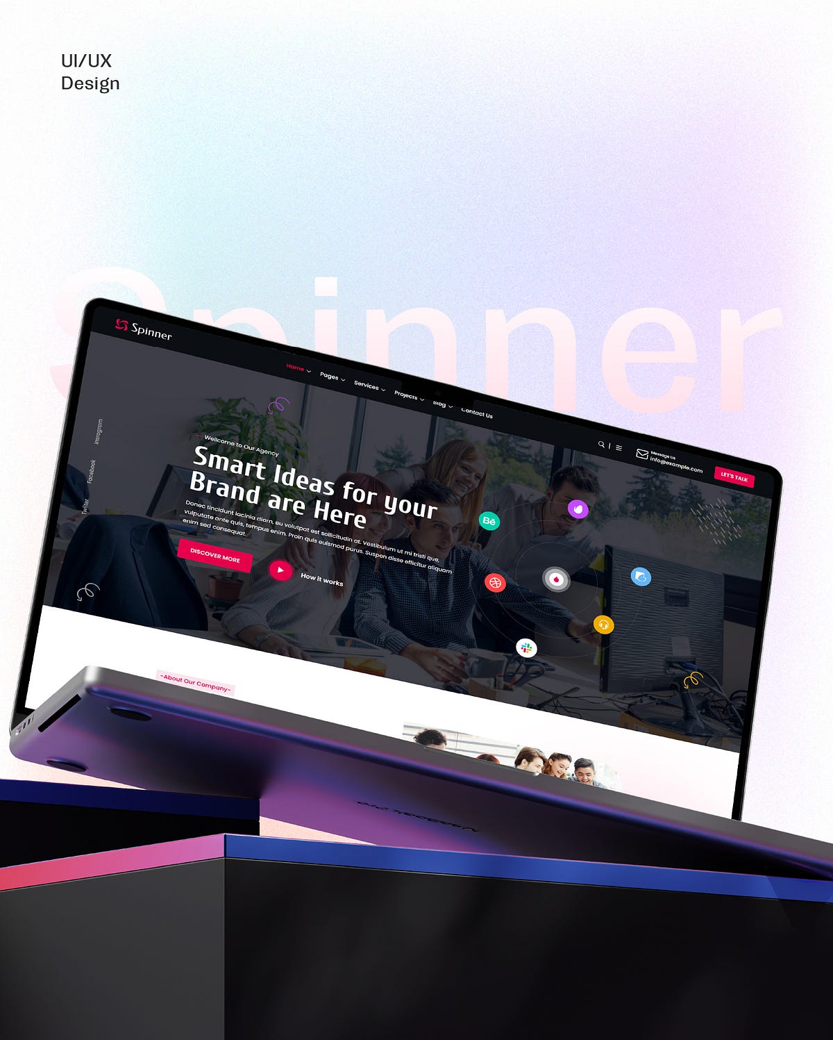 An Innovative UI/UX Design Case Study for Spinner | by Axtriq Design ...