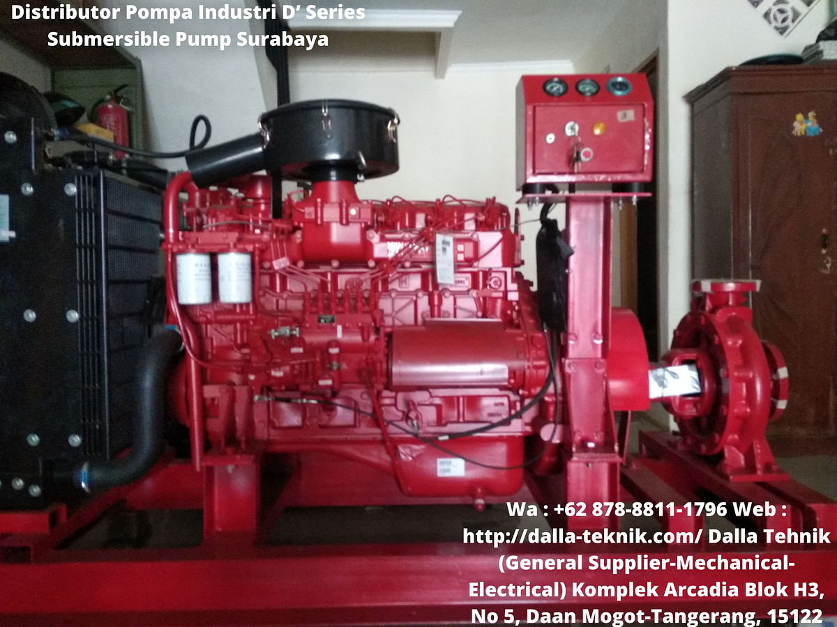 +62 878–8811–1796 Distributor Pompa Industri D’ Series Submersible Pump ...