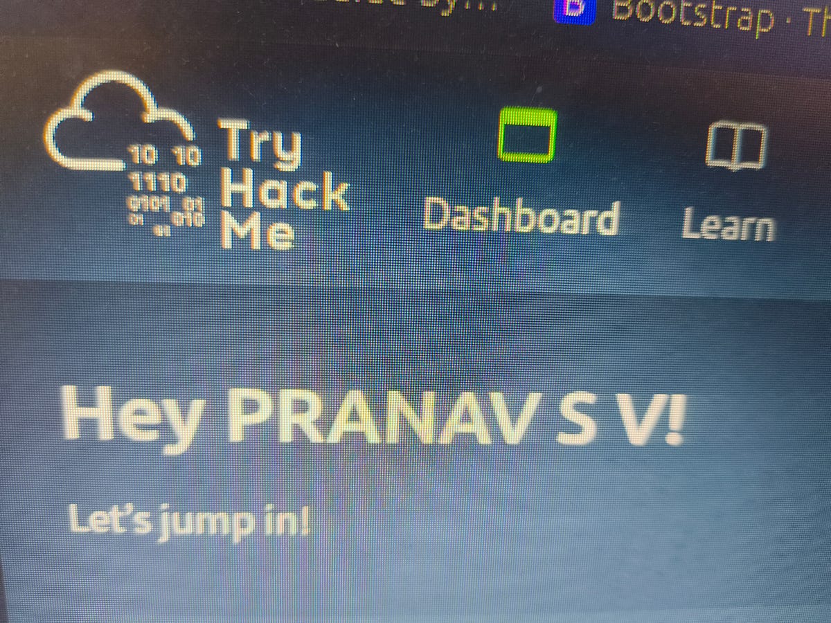 Cyber Day in My life #1 : Hacking My Way Through the Day | by PRANAV S ...