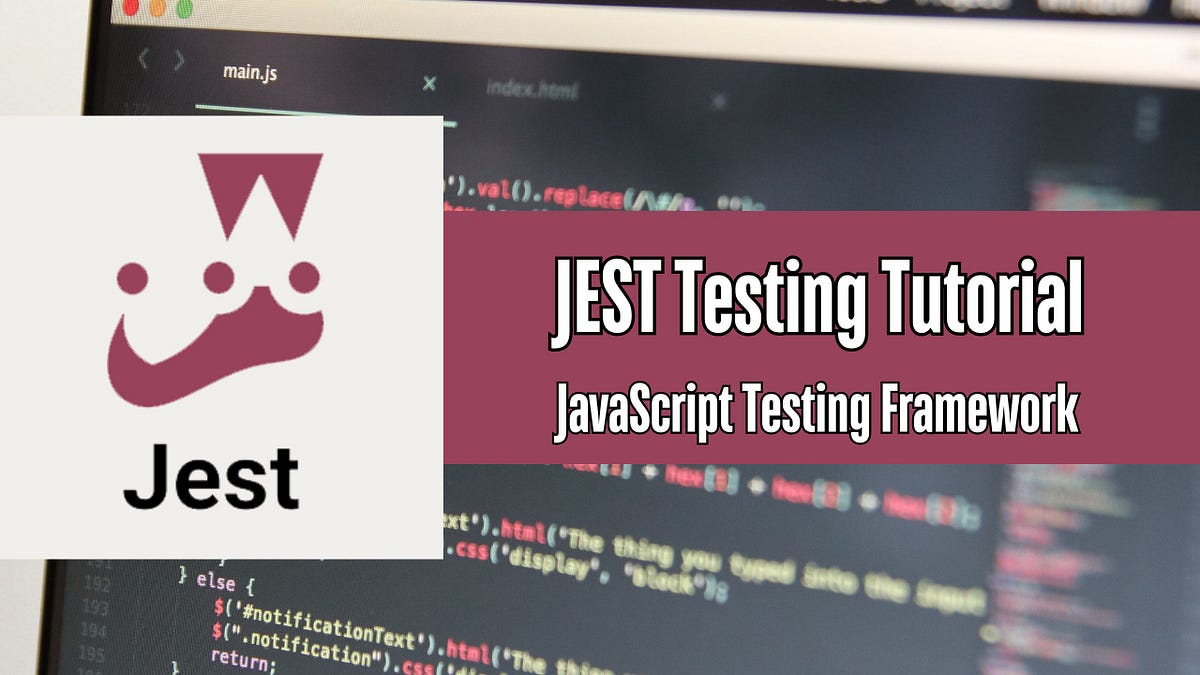 How To Test Your Javascript Application With Jest Framework By Coding Adventure With Emma