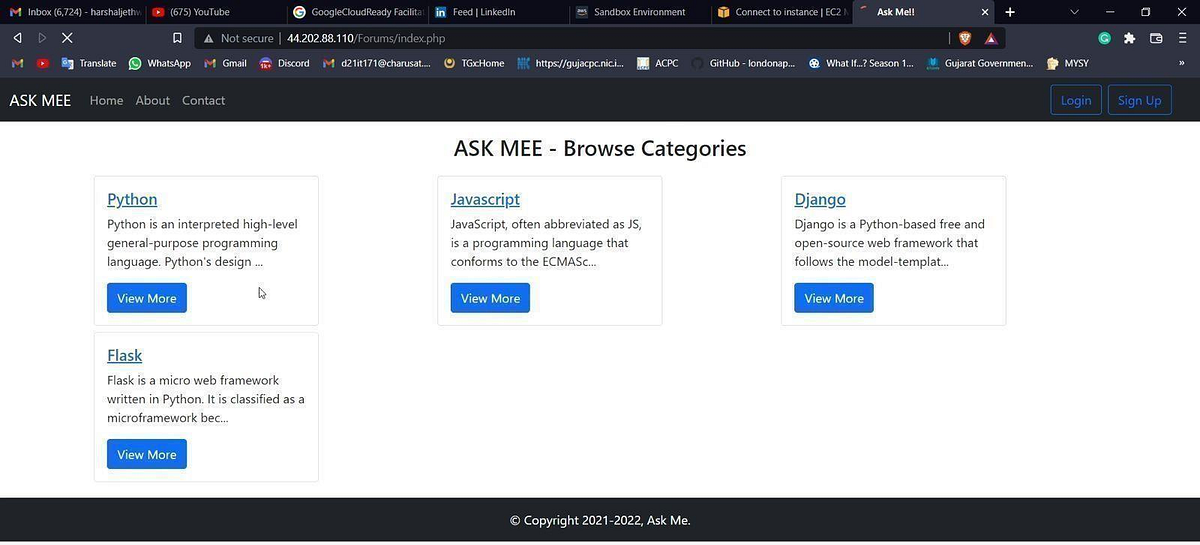 Secure Text Transfer Using Diffie — Hellman Key and Deployment of Static and Dynamic Website ...
