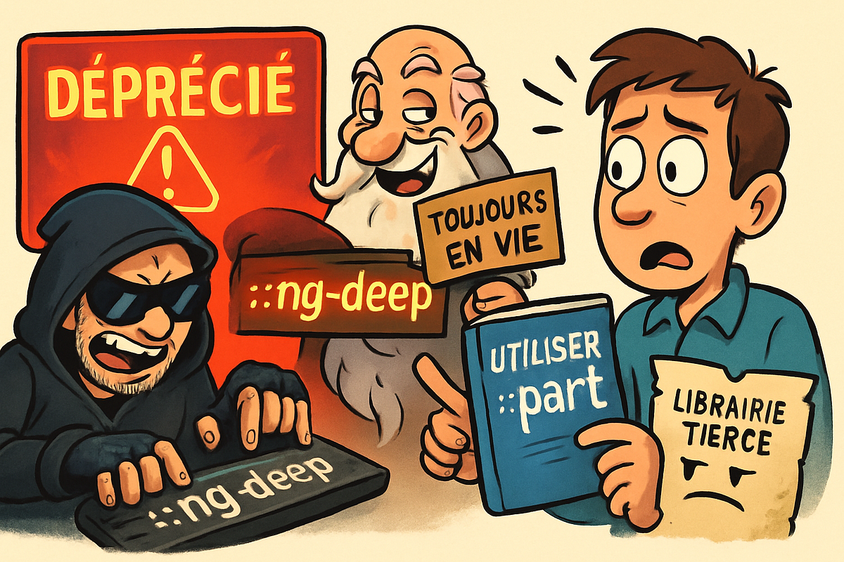 ::ng-deep deprecated ? La vérité sur ce bad boy du CSS dans Angular | by Gael | Medium