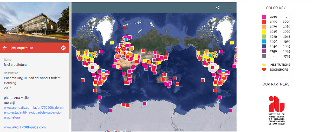MAPA DA ARQUITETURA GLOBAL. Criado pelos arquitetos Marcio Novaes… | by ...