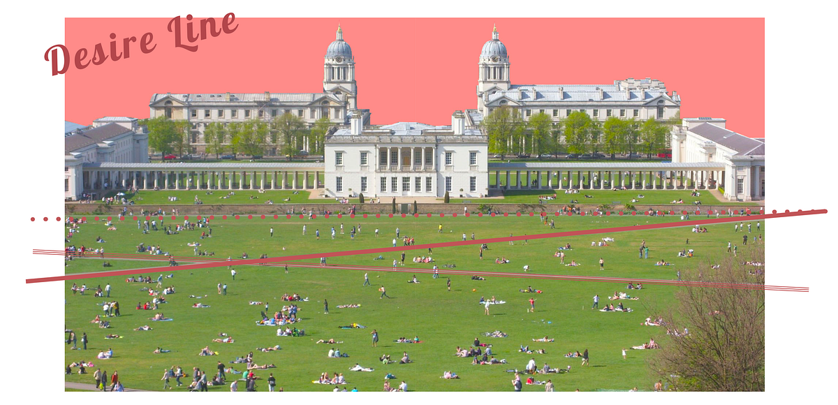 14 Examples of Desire Line. Desire lines are originally something… | by ...