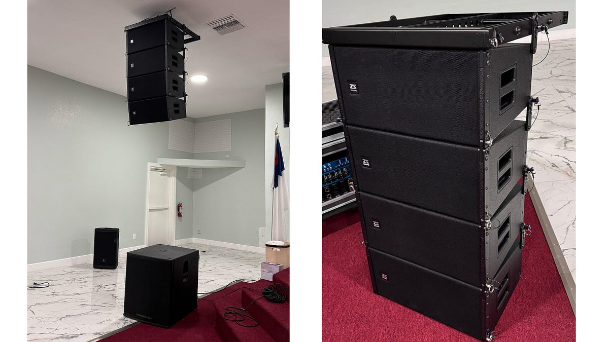 ZSOUND LA110 Line Array Speaker System Brings Unmatched Audio Quality ...